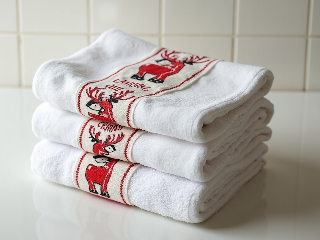 Christmas Bath & Hand Towels