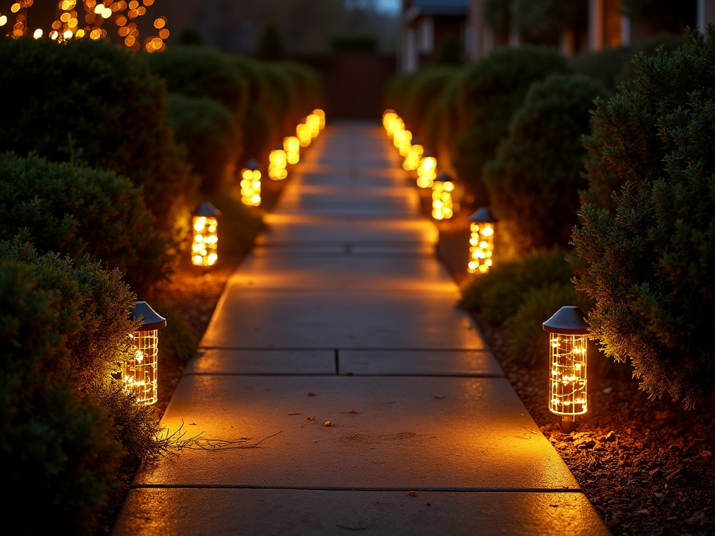 Christmas Pathway Lighting