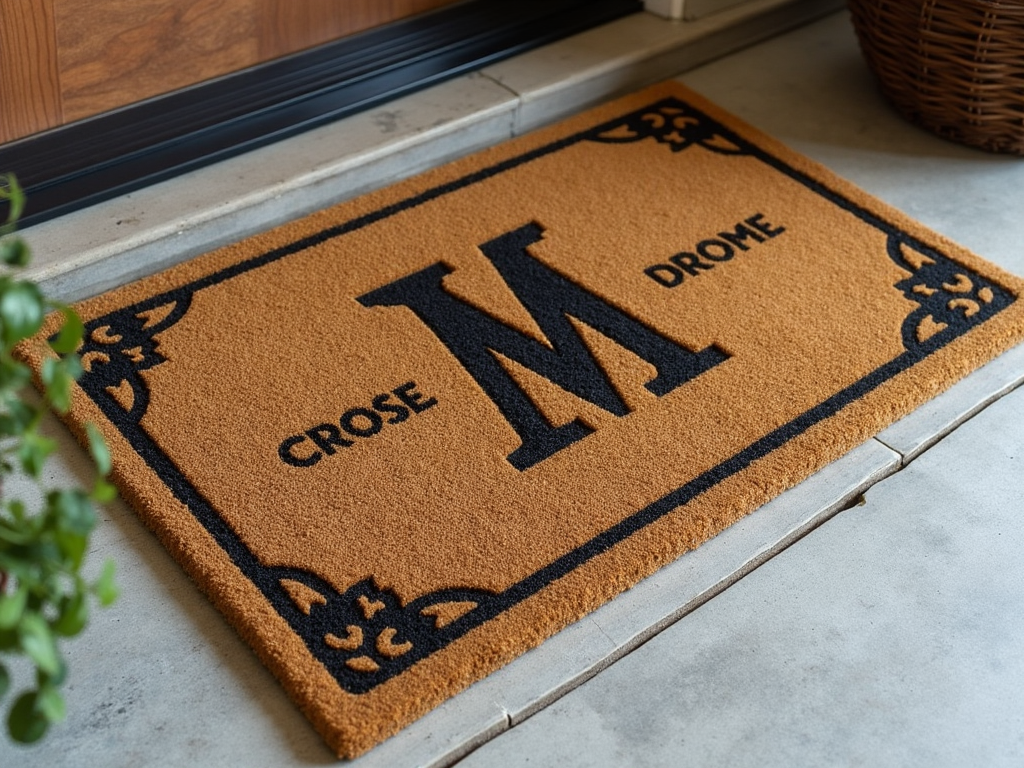 Monogram Door Mats