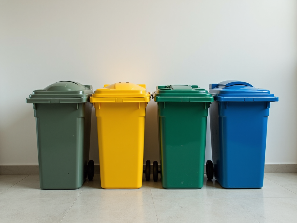 Trash Cans & Recycling